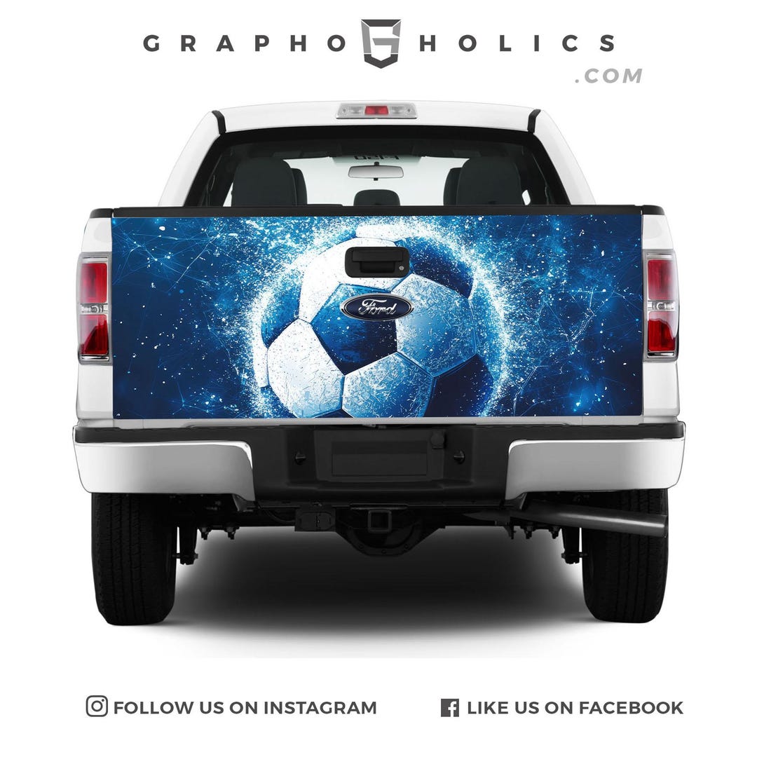 High Quality Pick-up Truck Tailgate Wraps – Water Soccer - Etsy