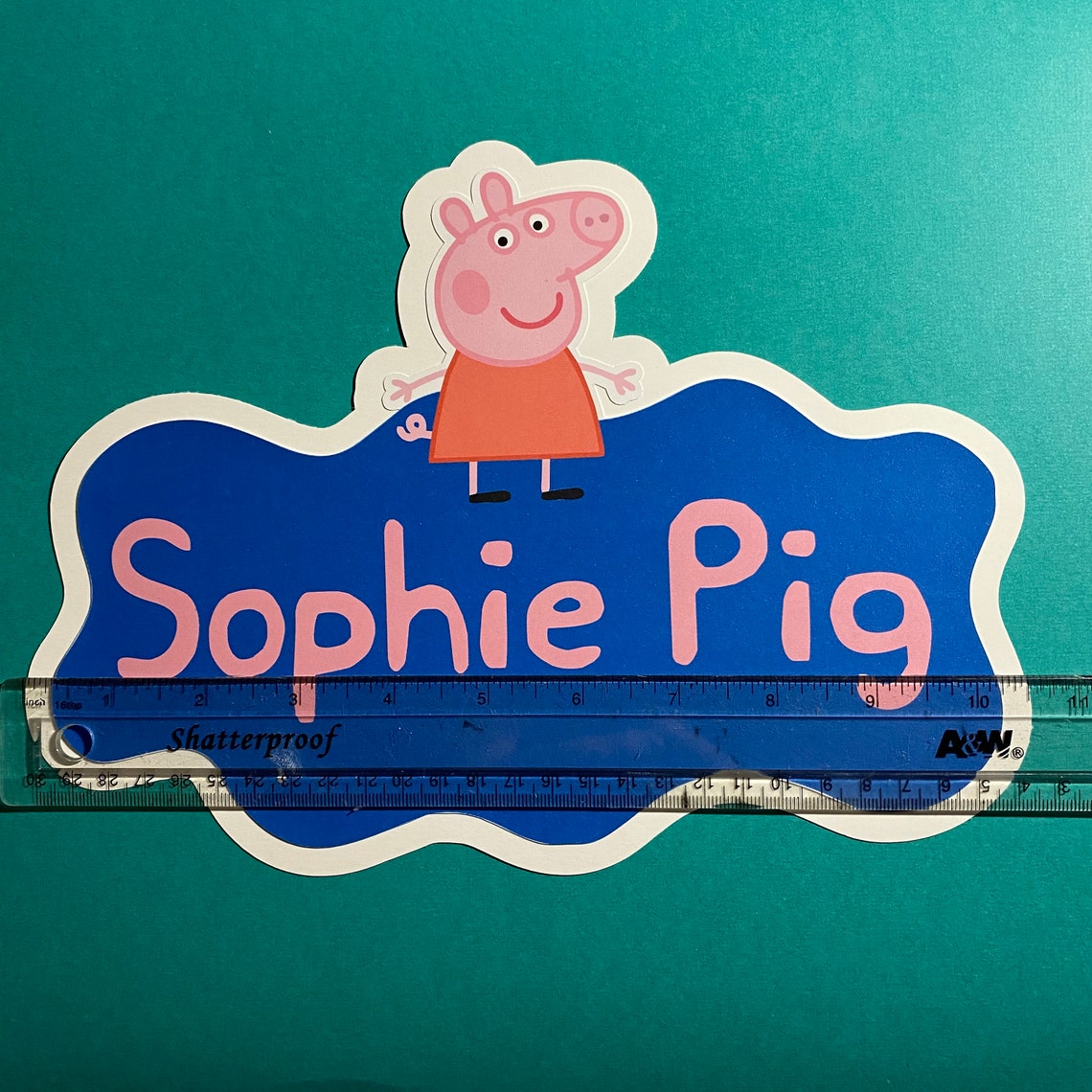 Peppa Pig Personalized Logo peppa pig signPeppa Pig | Etsy