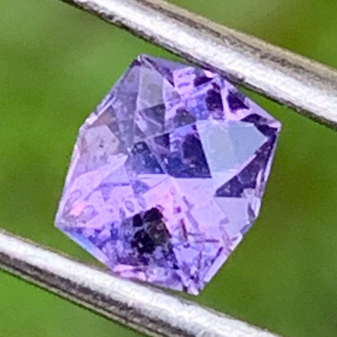 Purple Sapphire Modified Octagon 0.45 Ct Creative Cut Natural Loose ...