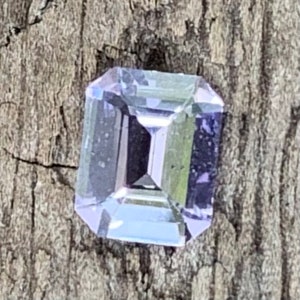 Light Purple Sapphire Emerald Cut 0.52 Ct Natural Heated Only Loose Gem ...