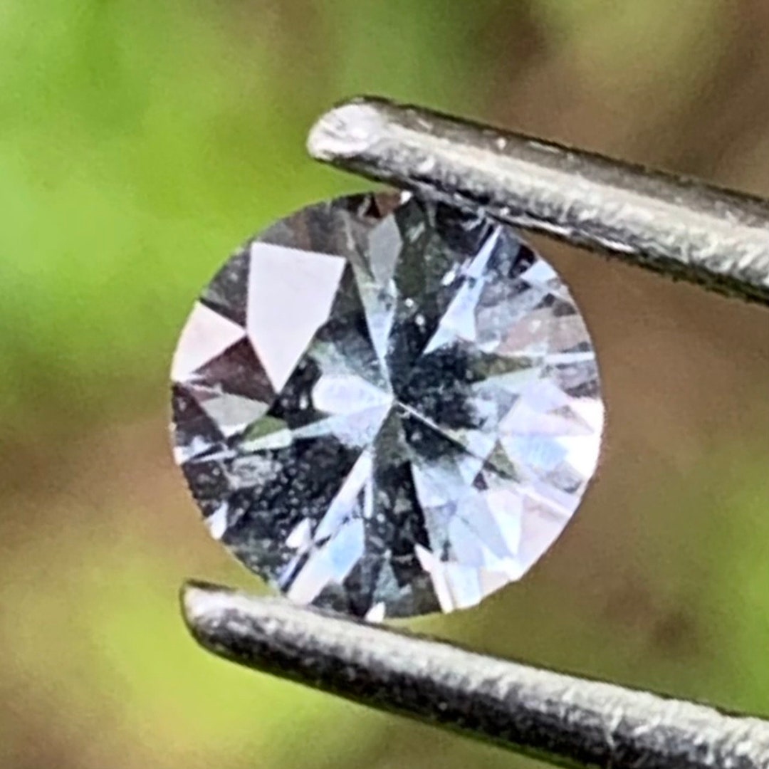 Teal Spinel Round 4.6 Mm / 0.4 Ct Brilliant Cut Loose Gemstone for ...