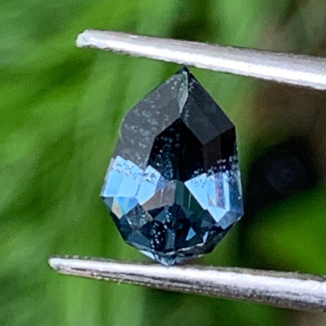 Teal Blue Spinel Shield 1.4 Ct Natural Loose Gemstone for Jewelry ...