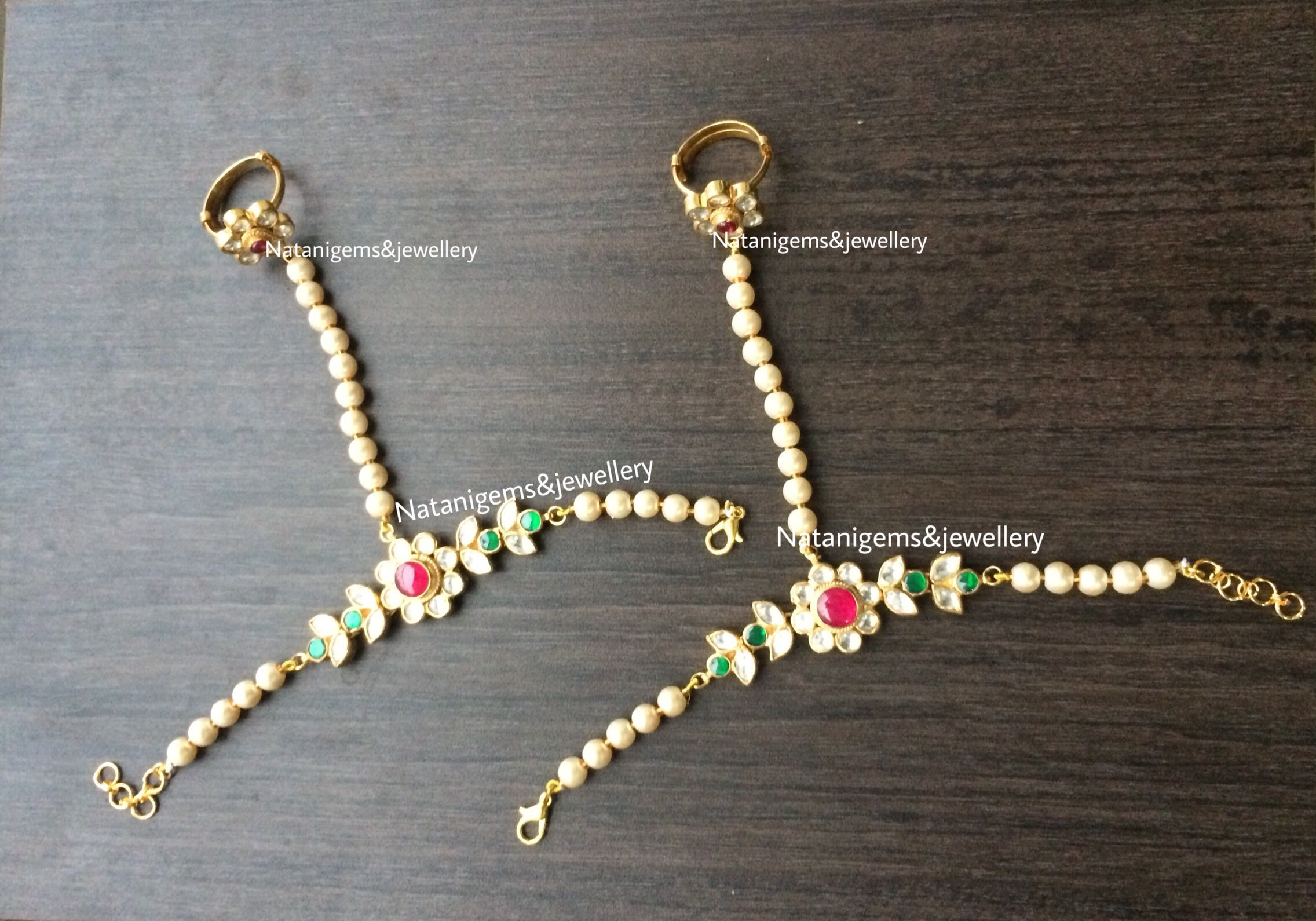 Kundan Hathphool | Etsy