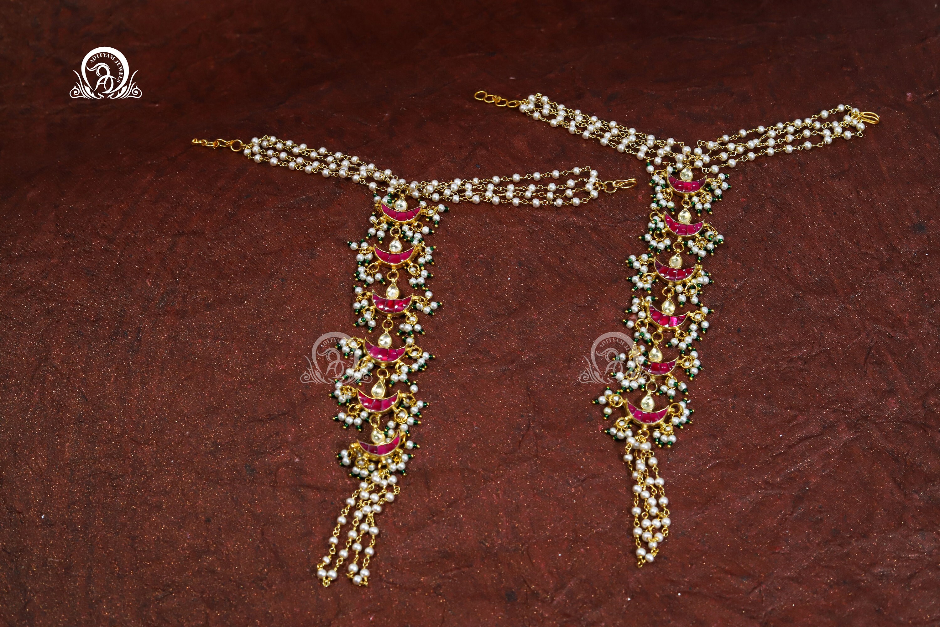 Kundan Hathphool | Etsy