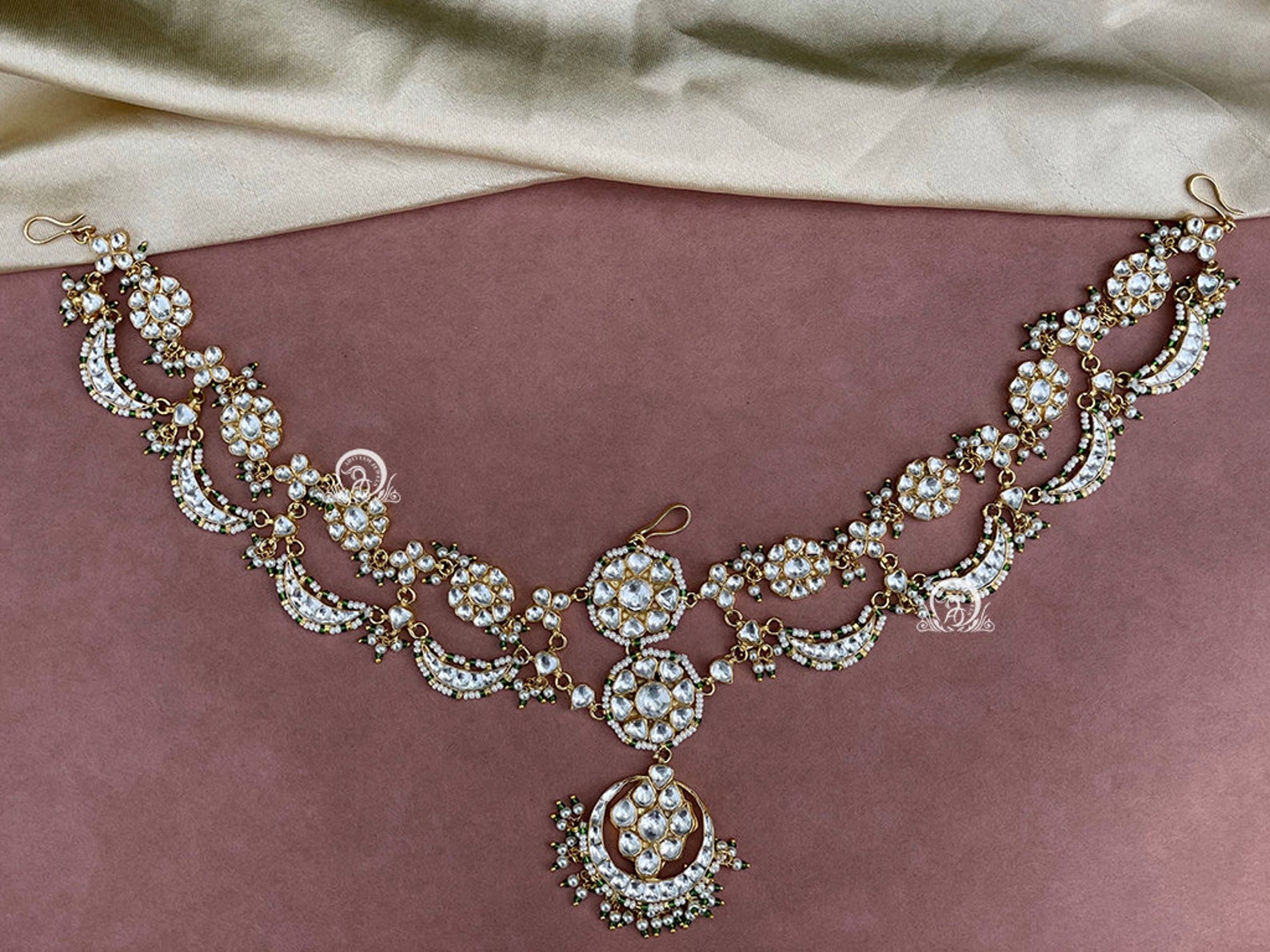 Indian Traditional Mathapati With High Quality Stones - Etsy