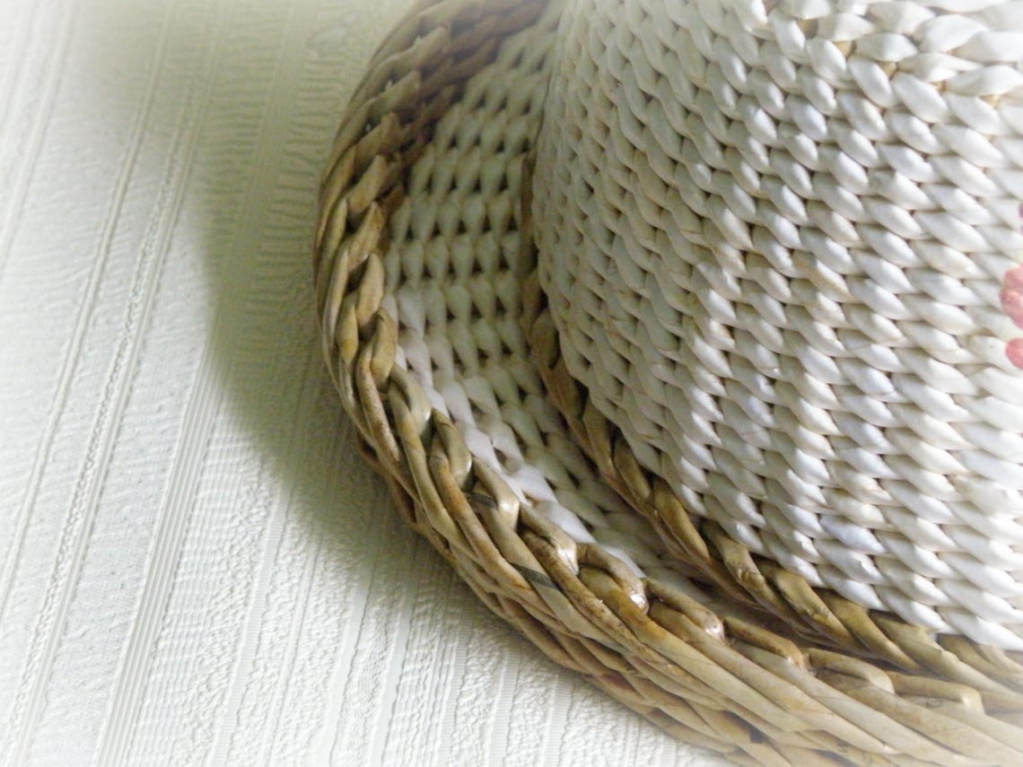 Wicker Storage Kitchen Basket Large Wicker Tray With Lid Round - Etsy