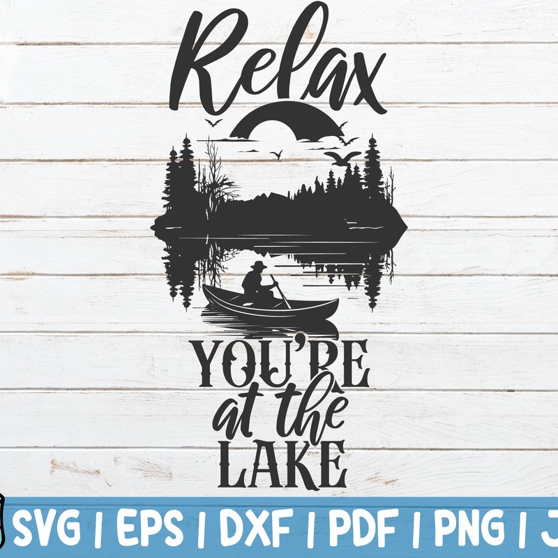 Lake Relax Sign - Etsy