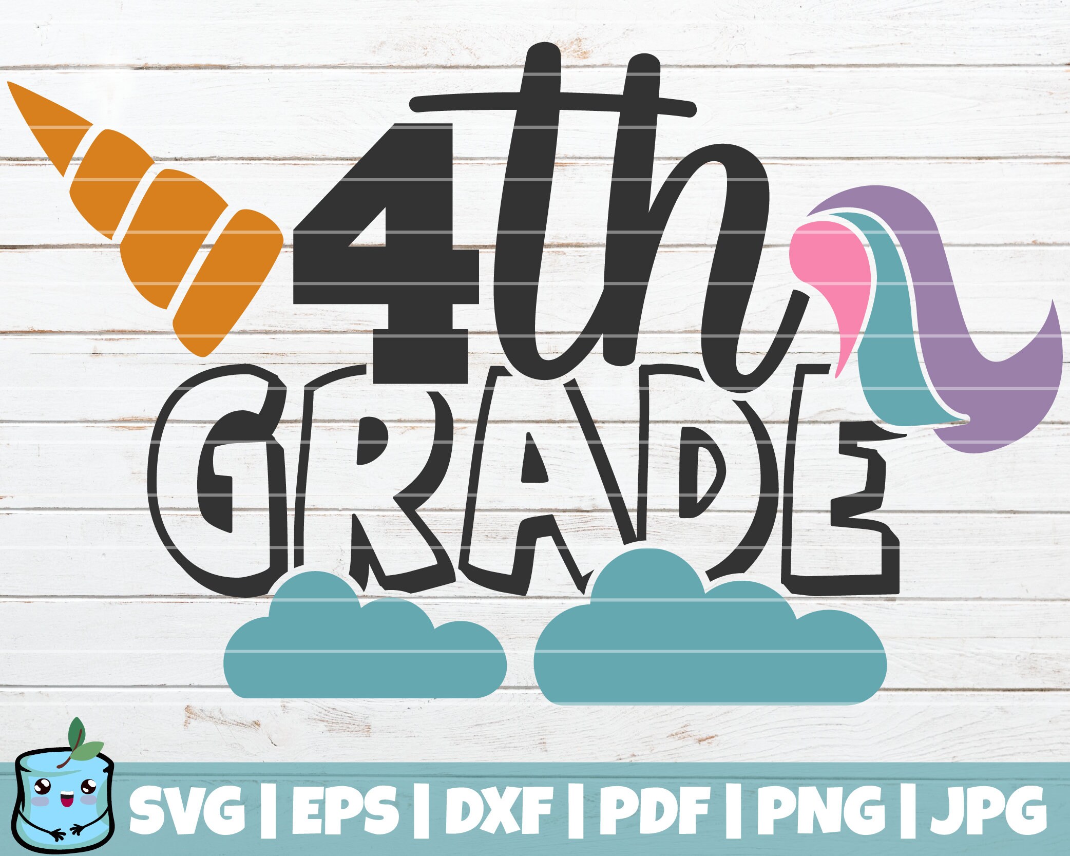 4th Grade SVG Bundle Fourth Grade Shirt Print SVG Cut Files - Etsy