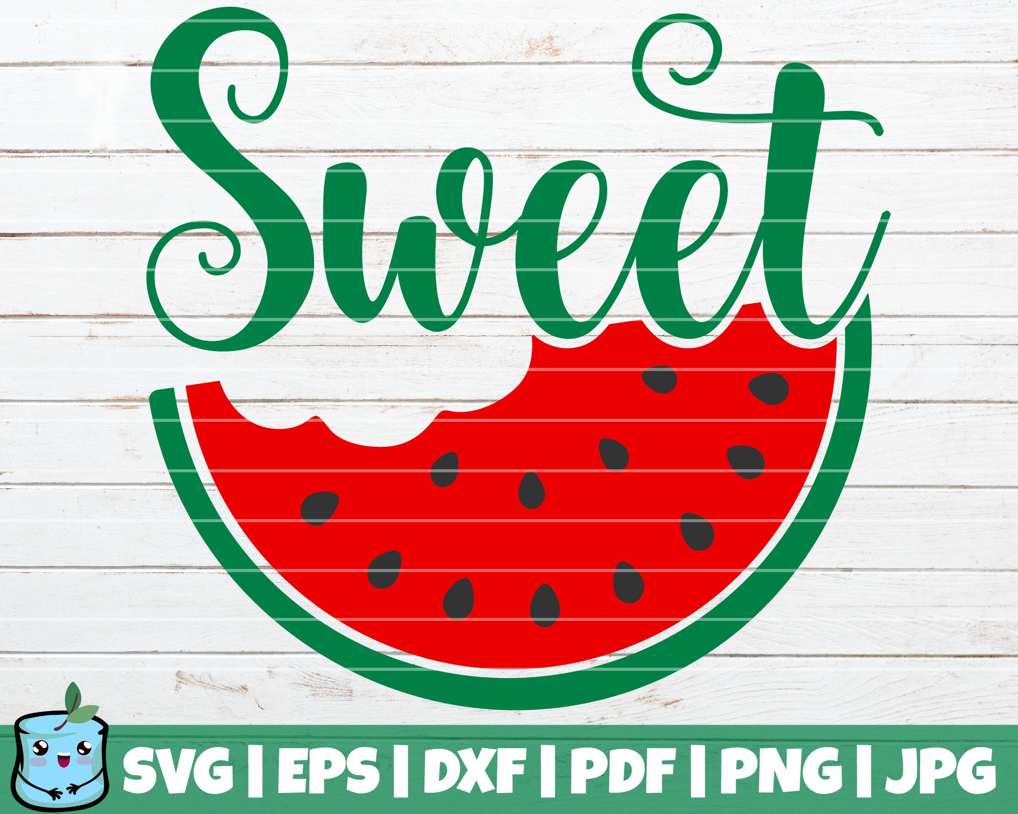 Sweet SVG Cut File commercial use instant download | Etsy