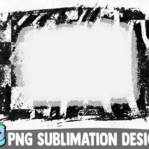 Bleached Sublimation Frames Bundle | Distressed Frames PNG Print ...