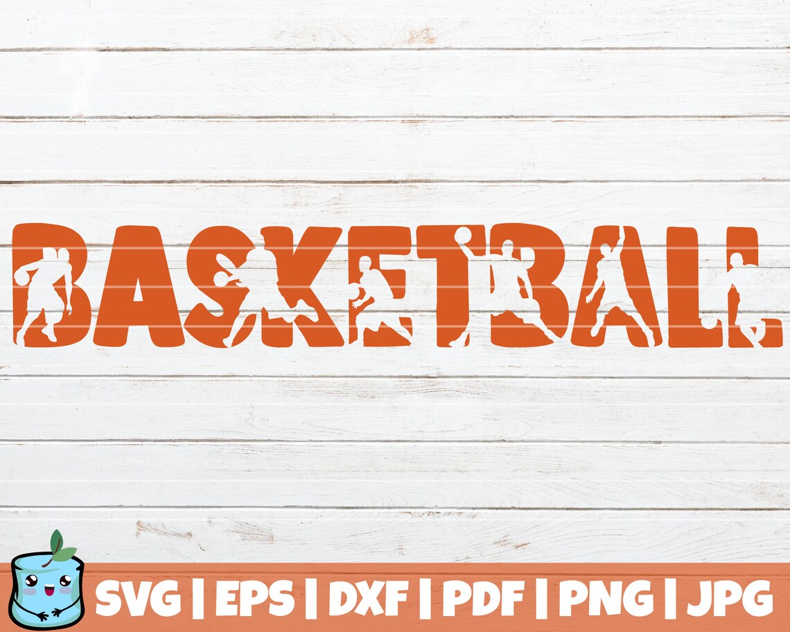 Basketball SVG Cut File Commercial Use Instant Download - Etsy