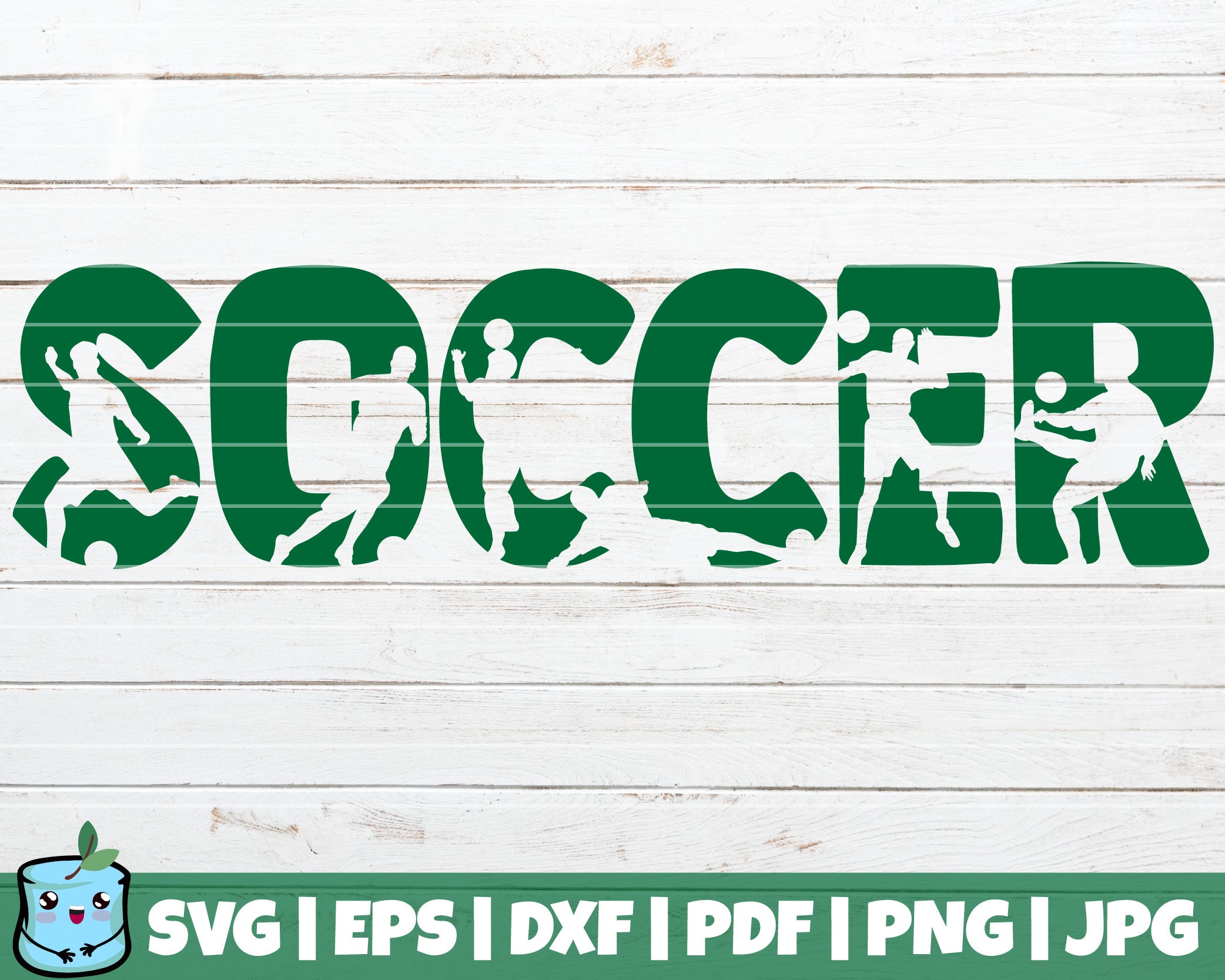 Soccer SVG Cut File Commercial Use Instant Download - Etsy