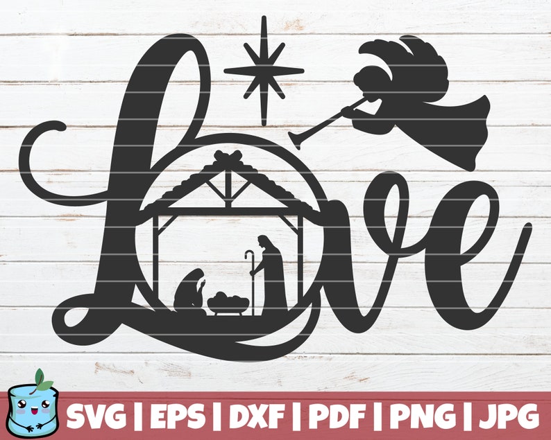 Nativity SVG Bundle SVG Cut Files Commercial Use Instant - Etsy