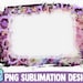 Bleached Sublimation Frames Bundle | Distressed Frames PNG Print ...