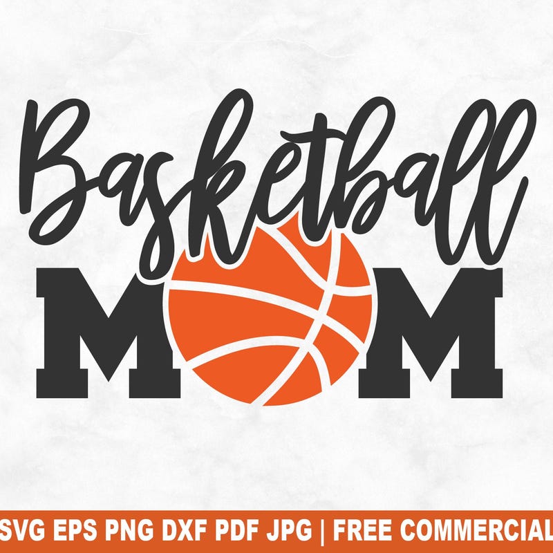 Basketball Mom Svg - Etsy