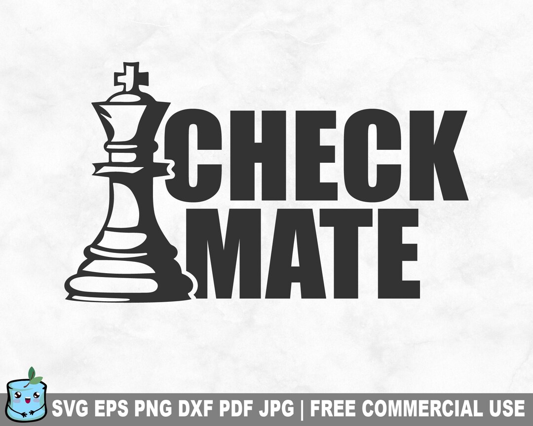 Checkmate SVG Cut File, Chess Player Game Board SVG for Cricut ...