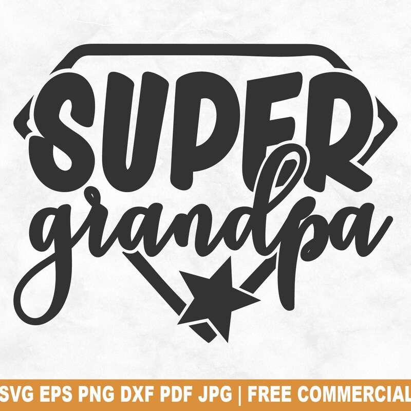 Grandpa Superhero - Etsy