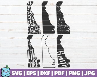 Delaware State Svg - Etsy