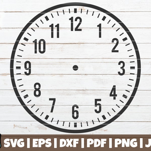 Clock Template - Etsy Canada