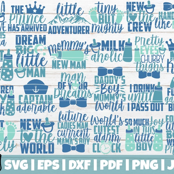 Baby Boy Svg - Etsy