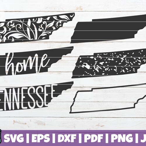 Tennessee State SVG Bundle SVG Cut Files Commercial Use - Etsy