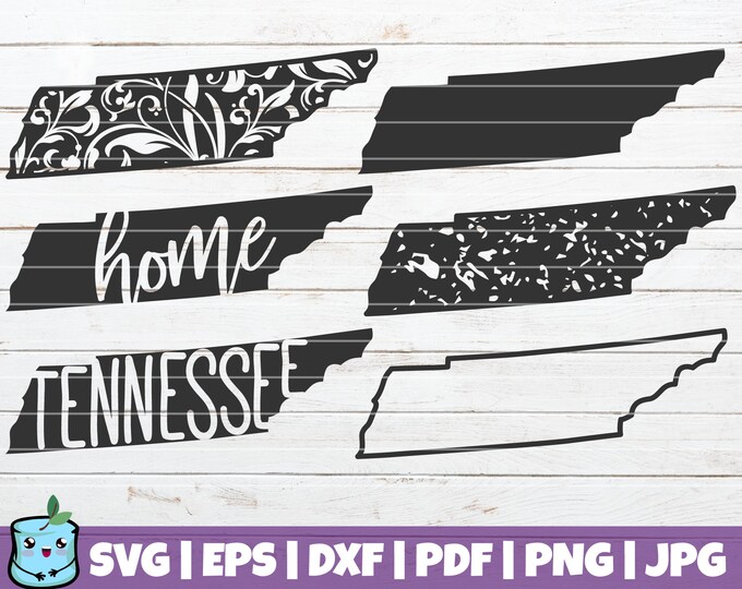 Tennessee State SVG Bundle SVG Cut Files Commercial Use - Etsy