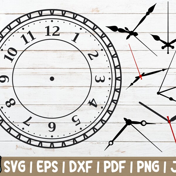 Vintage Clock Face - Etsy