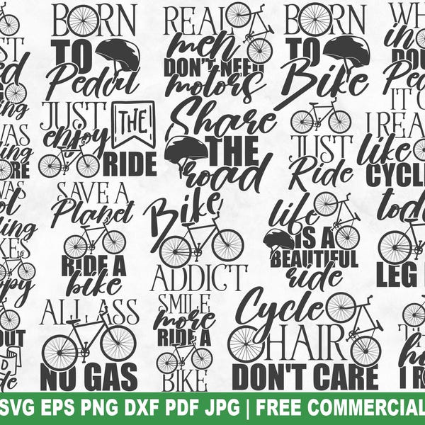 Cycling Svg - Etsy