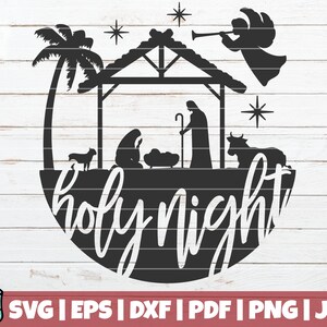 Nativity SVG Bundle SVG Cut Files Commercial Use Instant Download ...