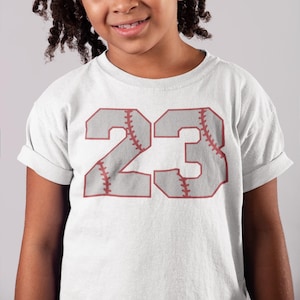 Baseball Softball Numbers SVG Cut File, Custom Baseball Numbers SVG for ...
