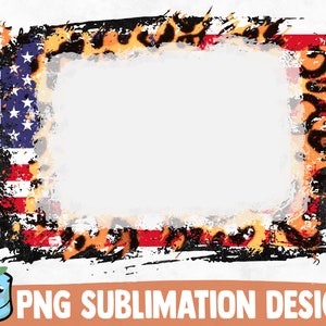 Bleached Sublimation Frames Bundle | Distressed Frames PNG Print ...
