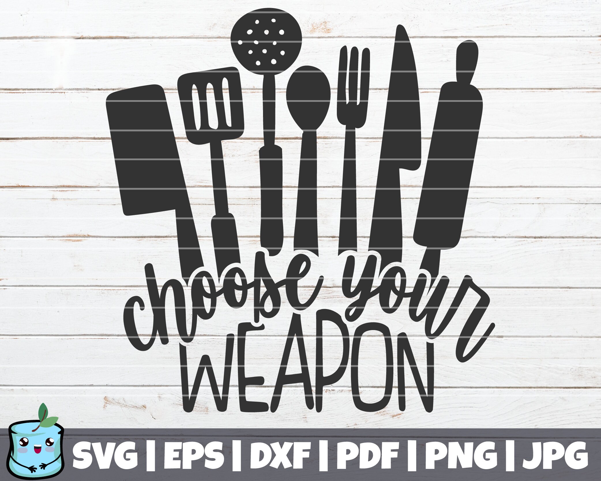 Choose Your Weapon SVG Cut File commercial use instant | Etsy