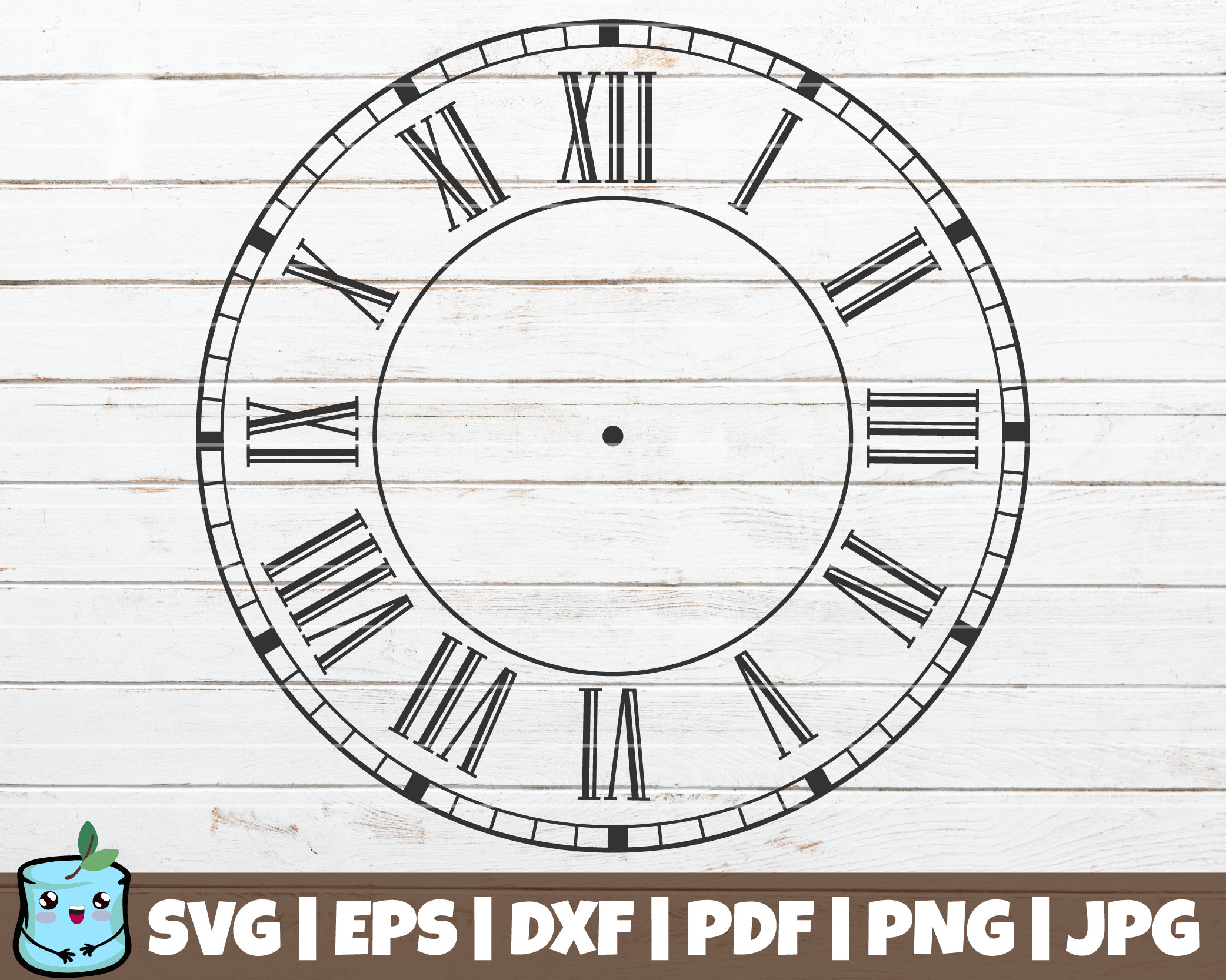 Blank Clock Face Clip Art