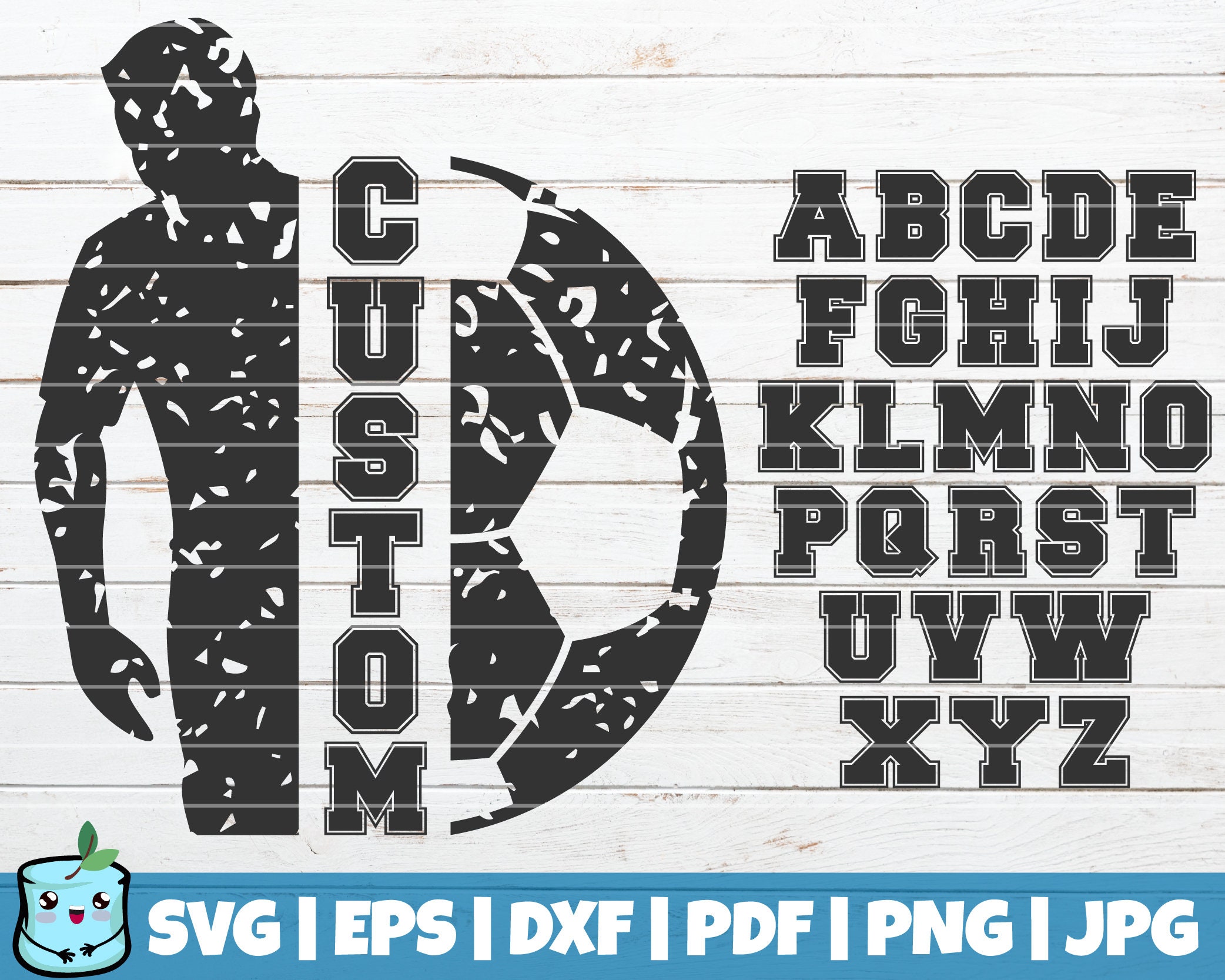 Soccer Customizable Frame SVG Cut File Commercial Use - Etsy