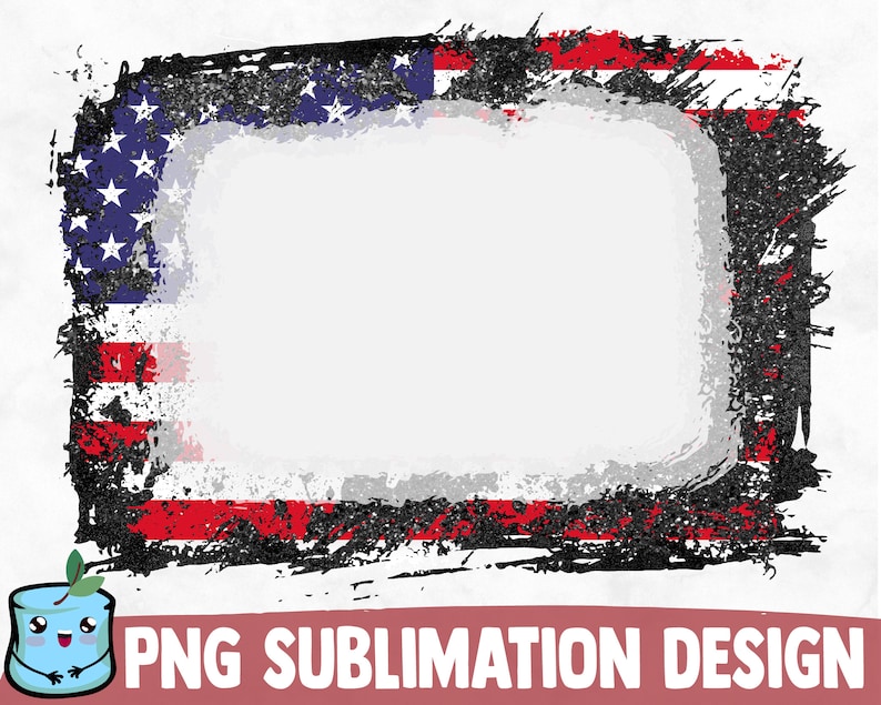 Bleached Sublimation Frames Bundle | Distressed Frames PNG Print ...