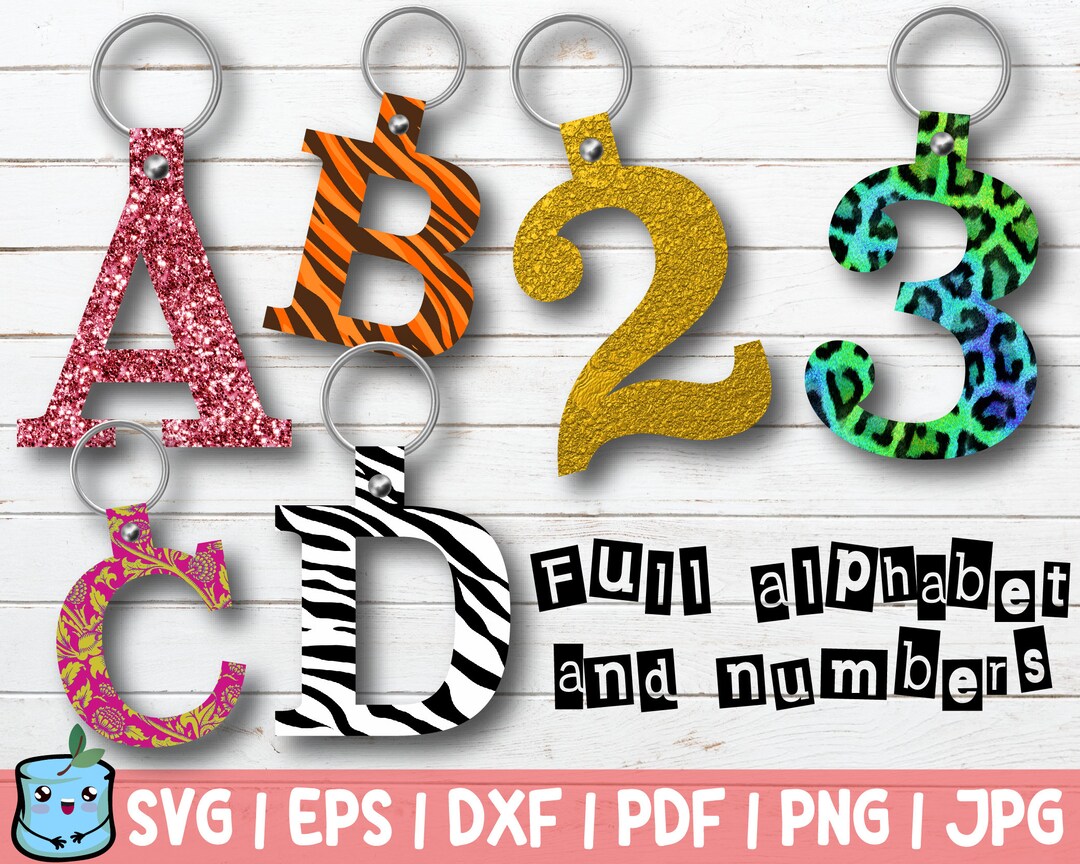 Key Fob SVG Bundle | Commercial Use | Instant Download | Keychain ...