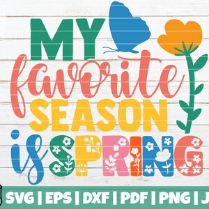 Spring SVG Bundle Spring Flowers SVG Cut Files Commercial Use Printable ...
