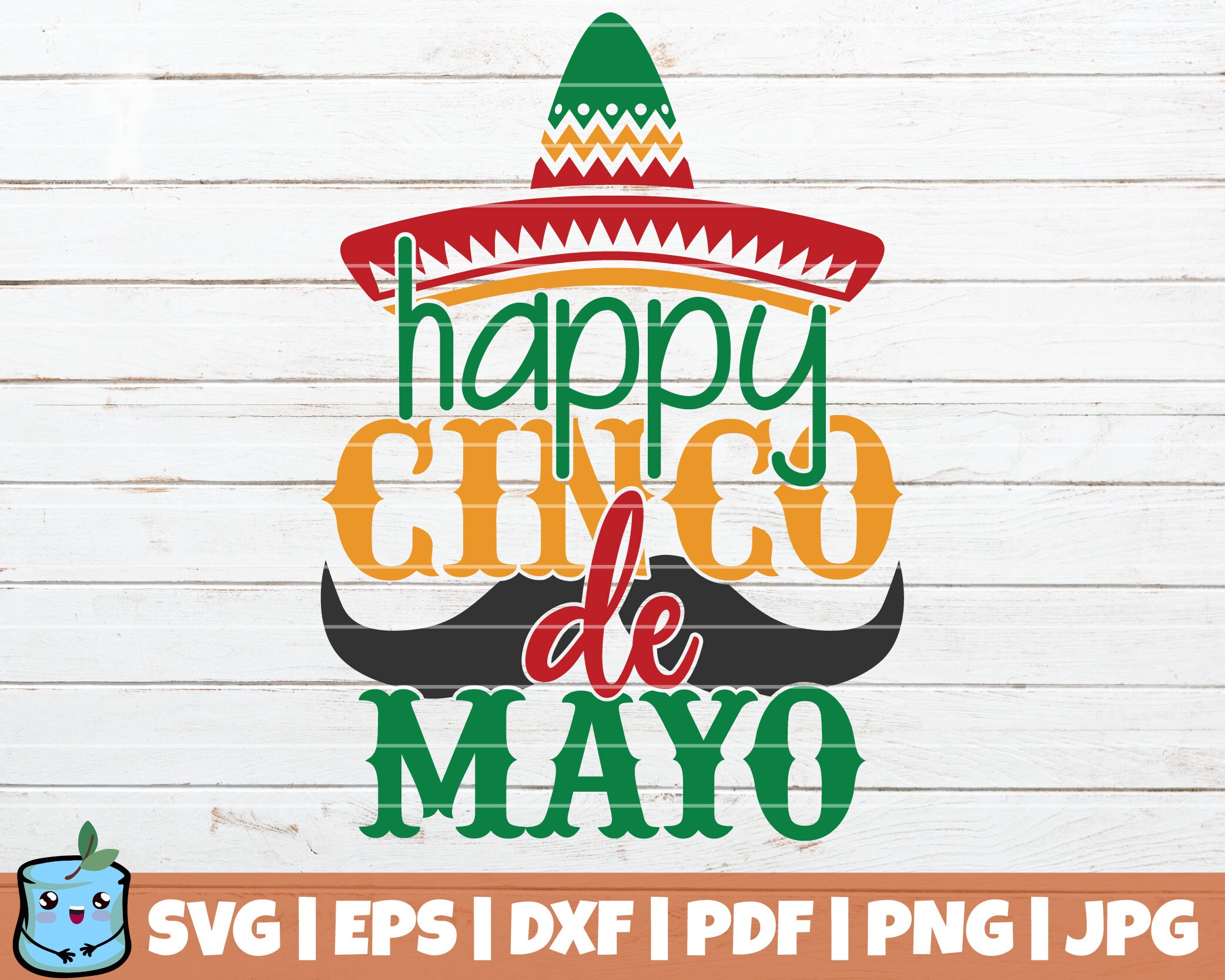 Cinco De Mayo Svg Bundle Svg Cut Files Commercial Use Etsy