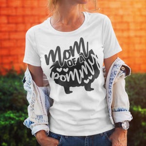 Mom of A Pommy SVG Cut File Commercial Use Instant Download Printable ...