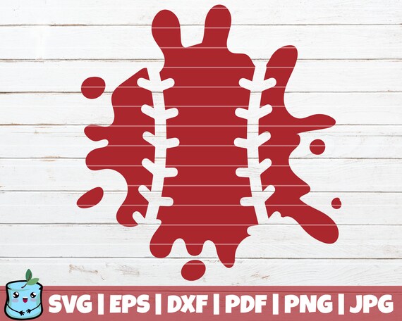 Splash Baseball/Softball SVG Cut File Baseball SVG | Etsy