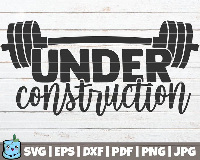Under Construction SVG Cut File Commercial Use Printable | Etsy