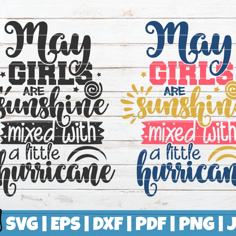 May Girl Svg - Etsy