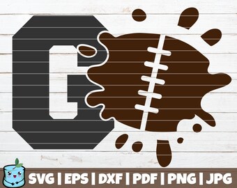 Football Splash Svg - Etsy