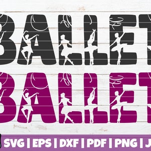 Ballet SVG Cut File Commercial Use Instant Download | Etsy