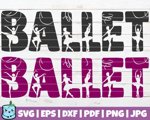 Ballet SVG Cut File Commercial Use Instant Download | Etsy