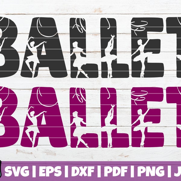 Ballet Svg - Etsy