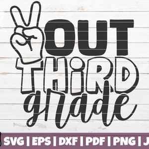 3rd Grade SVG Bundle | Third Grade Shirt Print SVG Cut Files ...