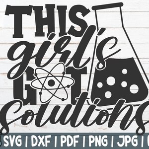 Science SVG Bundle Chemistry Biology Physics SVG Cut File Commercial ...