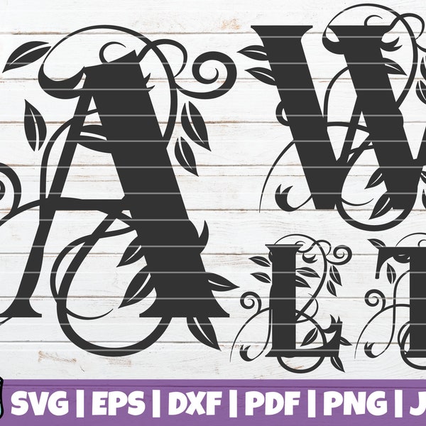 Alphabet Svg - Etsy