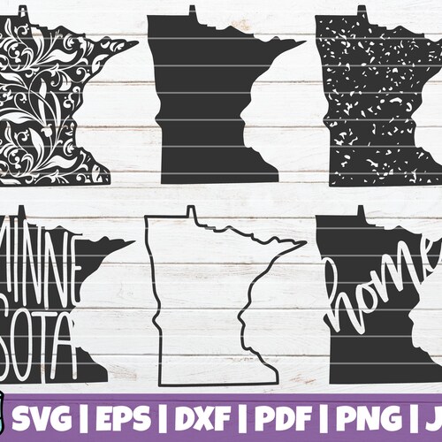 Minnesota State SVG / Cut File / Cricut / Clip Art / - Etsy